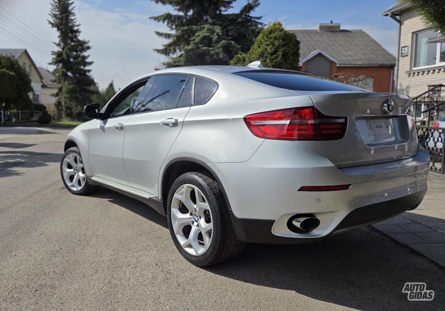 Pelēks BMW X6 2014 Šauļi, ar dzinēja tilpumu 3.00 L un nobraukumu 172 tūkst. km par 14700 €, foto 5 vietnē AUTOMOTO.COM.LV