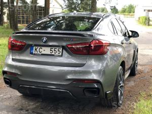 Grey BMW X6 2014 in Riga, with an engine capacity of 3.00 L and mileage of 0 thousand km for 26800 €, photo 3 on AUTOMOTO.COM.LV
