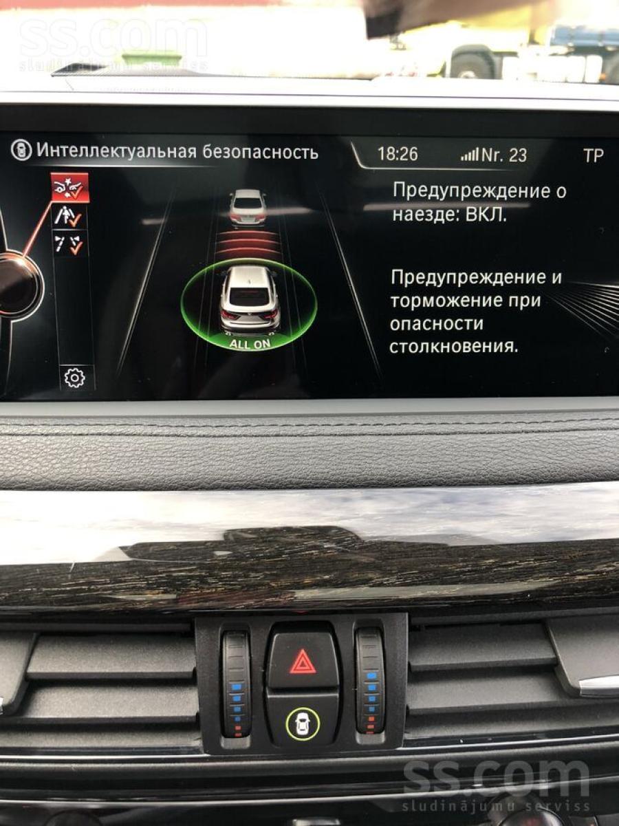 Grey BMW X6 2014 in Riga, with an engine capacity of 3.00 L and mileage of 0 thousand km for 26800 €, photo 9 on AUTOMOTO.COM.LV