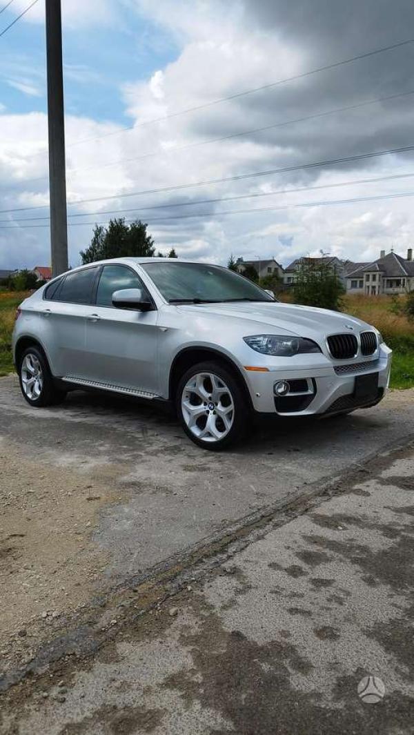 Pelēks BMW X6 2014 Šauļi, ar dzinēja tilpumu 2.98 L un nobraukumu 172 tūkst. km par 14400 €, foto 4 vietnē AUTOMOTO.COM.LV