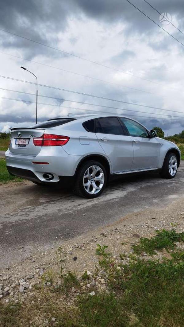 Pelēks BMW X6 2014 Šauļi, ar dzinēja tilpumu 2.98 L un nobraukumu 172 tūkst. km par 14400 €, foto 5 vietnē AUTOMOTO.COM.LV