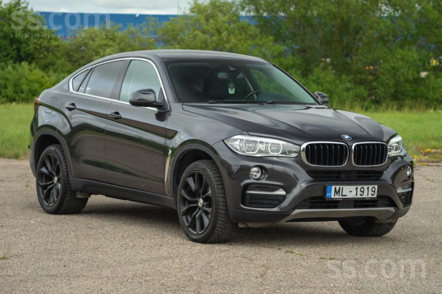 Pelēks BMW X6 2015 Liepāja, ar dzinēja tilpumu 3.00 L un nobraukumu 199 tūkst. km par 23000 €, foto 1 vietnē AUTOMOTO.COM.LV