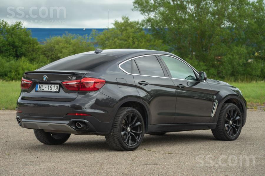 Pelēks BMW X6 2015 Liepāja, ar dzinēja tilpumu 3.00 L un nobraukumu 199 tūkst. km par 23000 €, foto 6 vietnē AUTOMOTO.COM.LV