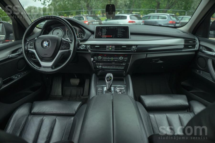 Pelēks BMW X6 2015 Liepāja, ar dzinēja tilpumu 3.00 L un nobraukumu 199 tūkst. km par 23000 €, foto 9 vietnē AUTOMOTO.COM.LV