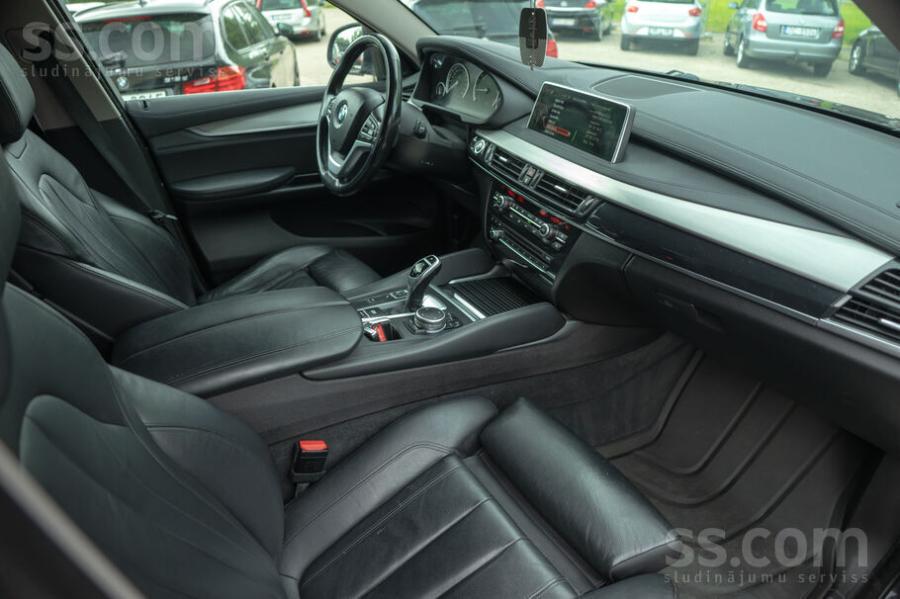 Pelēks BMW X6 2015 Liepāja, ar dzinēja tilpumu 3.00 L un nobraukumu 199 tūkst. km par 23000 €, foto 14 vietnē AUTOMOTO.COM.LV