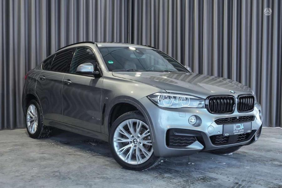 Pelēks BMW X6 2015 Marijampole, ar dzinēja tilpumu 2.99 L un nobraukumu 210 tūkst. km par 25950 €, foto 1 vietnē AUTOMOTO.COM.LV