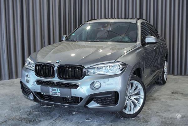 Pelēks BMW X6 2015 Marijampole, ar dzinēja tilpumu 2.99 L un nobraukumu 210 tūkst. km par 25950 €, foto 5 vietnē AUTOMOTO.COM.LV