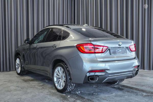 Pelēks BMW X6 2015 Marijampole, ar dzinēja tilpumu 2.99 L un nobraukumu 210 tūkst. km par 25950 €, foto 8 vietnē AUTOMOTO.COM.LV