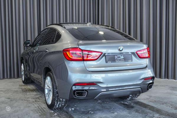Pelēks BMW X6 2015 Marijampole, ar dzinēja tilpumu 2.99 L un nobraukumu 210 tūkst. km par 25950 €, foto 9 vietnē AUTOMOTO.COM.LV