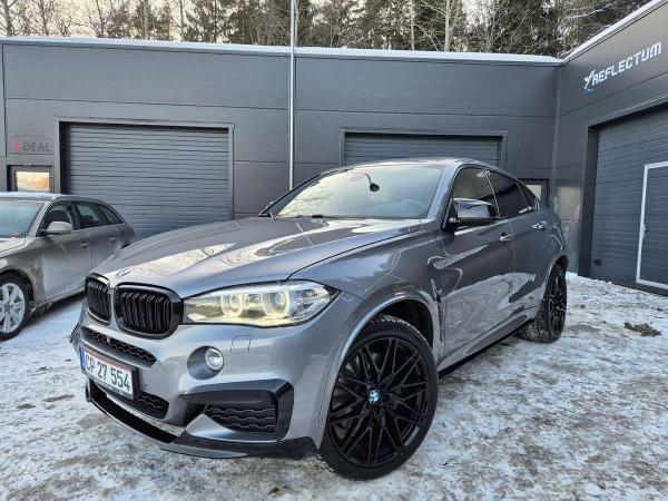 Pelēks BMW X6 2015 Utena, ar dzinēja tilpumu 2.99 L un nobraukumu 334 tūkst. km par 22990 €, foto 1 vietnē AUTOMOTO.COM.LV