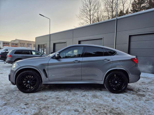 Pelēks BMW X6 2015 Utena, ar dzinēja tilpumu 2.99 L un nobraukumu 334 tūkst. km par 22990 €, foto 7 vietnē AUTOMOTO.COM.LV