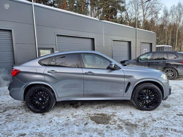 Pelēks BMW X6 2015 Utena, ar dzinēja tilpumu 2.99 L un nobraukumu 334 tūkst. km par 22990 €, foto 8 vietnē AUTOMOTO.COM.LV