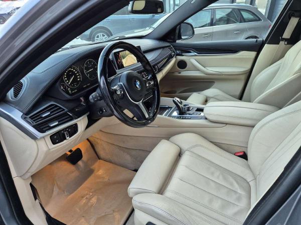 Pelēks BMW X6 2015 Utena, ar dzinēja tilpumu 2.99 L un nobraukumu 334 tūkst. km par 22990 €, foto 9 vietnē AUTOMOTO.COM.LV