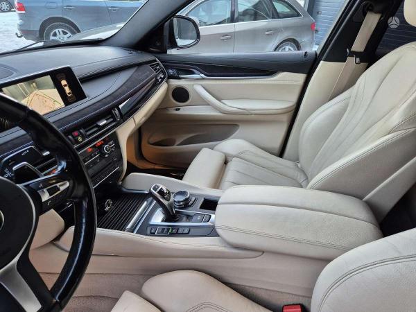 Pelēks BMW X6 2015 Utena, ar dzinēja tilpumu 2.99 L un nobraukumu 334 tūkst. km par 22990 €, foto 11 vietnē AUTOMOTO.COM.LV