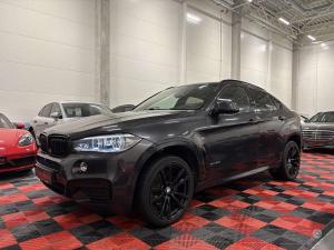 Grey BMW X6 2015 in Vilnius, with an engine capacity of 2.99 L and mileage of 194 thousand km for 24490 €, photo  on AUTOMOTO.COM.LV