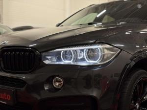 Grey BMW X6 2015 in Vilnius, with an engine capacity of 2.99 L and mileage of 194 thousand km for 24490 €, photo 7 on AUTOMOTO.COM.LV