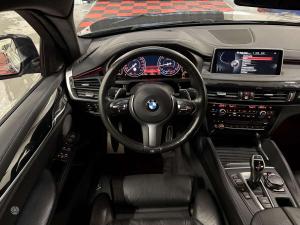 Grey BMW X6 2015 in Vilnius, with an engine capacity of 2.99 L and mileage of 194 thousand km for 24490 €, photo 19 on AUTOMOTO.COM.LV