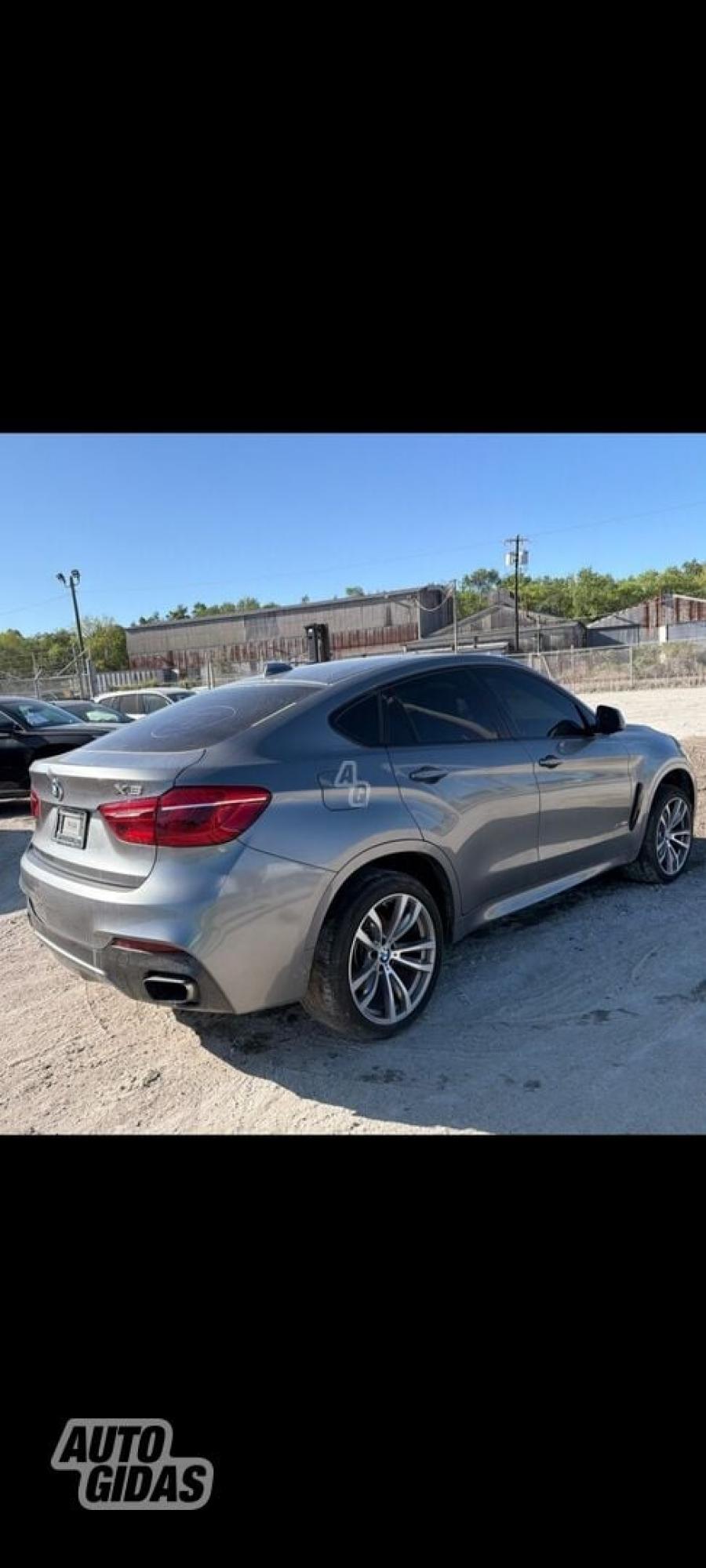 Grey BMW X6 2015 in Klaipeda, with an engine capacity of 4.40 L and mileage of 183 thousand km for 14400 €, photo 4 on AUTOMOTO.COM.LV