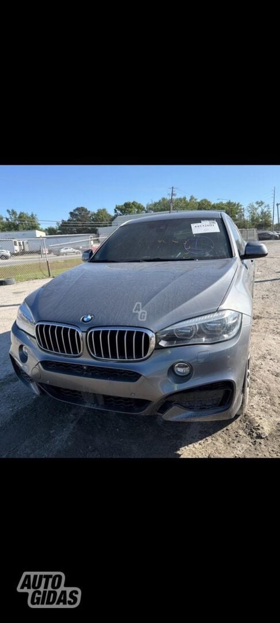 Grey BMW X6 2015 in Klaipeda, with an engine capacity of 4.40 L and mileage of 183 thousand km for 14400 €, photo 5 on AUTOMOTO.COM.LV