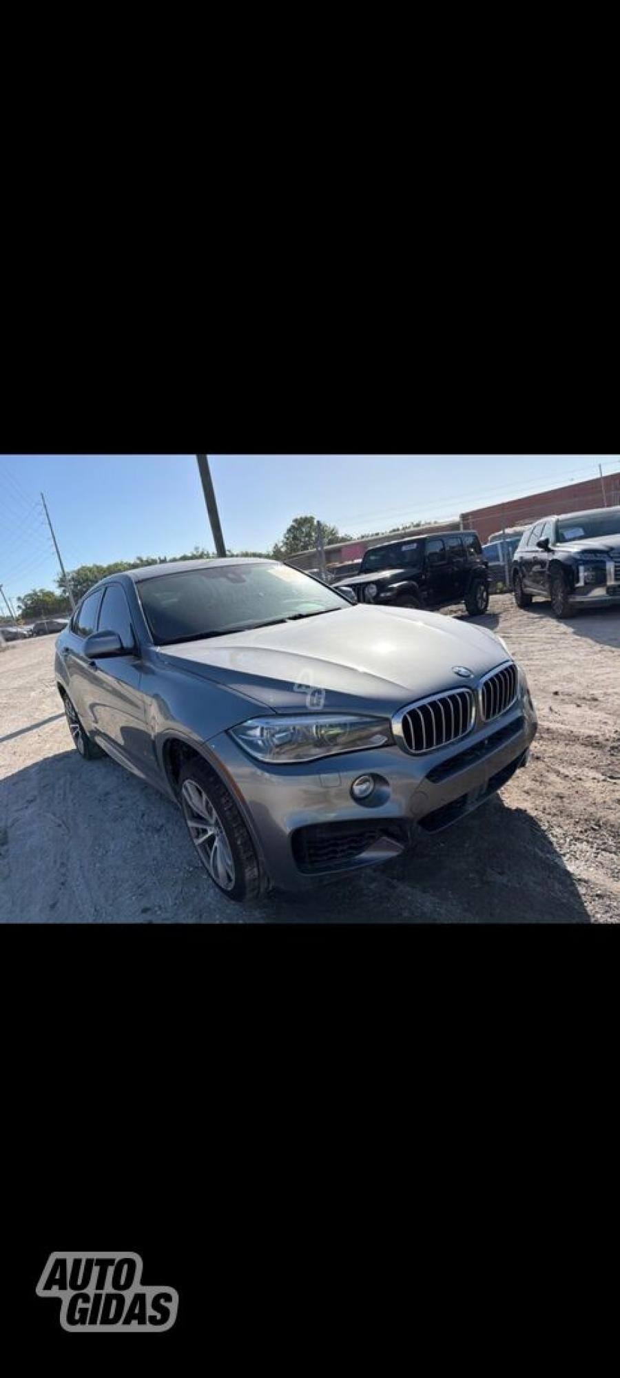 Grey BMW X6 2015 in Klaipeda, with an engine capacity of 4.40 L and mileage of 183 thousand km for 14400 €, photo 7 on AUTOMOTO.COM.LV