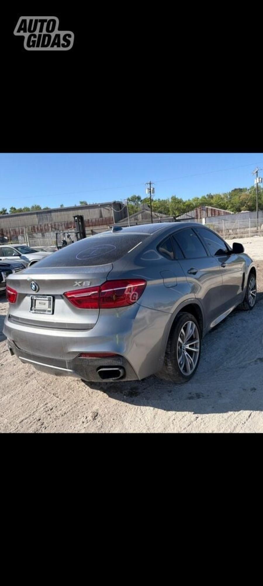 Grey BMW X6 2015 in Klaipeda, with an engine capacity of 4.40 L and mileage of 183 thousand km for 14400 €, photo 12 on AUTOMOTO.COM.LV