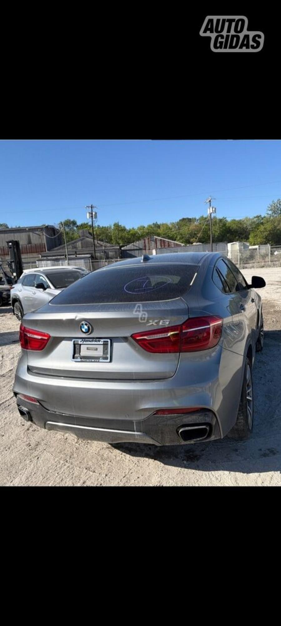 Grey BMW X6 2015 in Klaipeda, with an engine capacity of 4.40 L and mileage of 183 thousand km for 14400 €, photo 13 on AUTOMOTO.COM.LV
