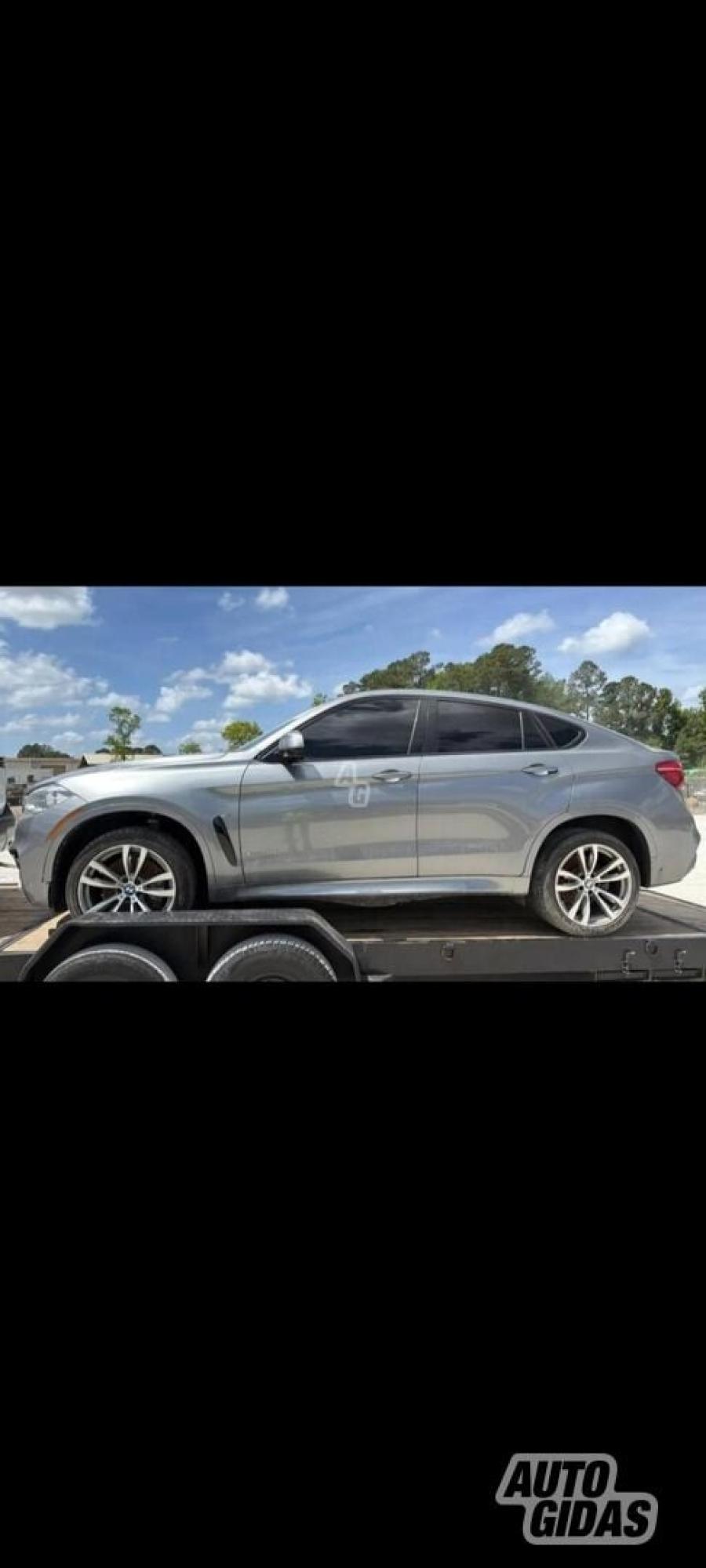 Grey BMW X6 2015 in Klaipeda, with an engine capacity of 4.40 L and mileage of 183 thousand km for 14400 €, photo 16 on AUTOMOTO.COM.LV