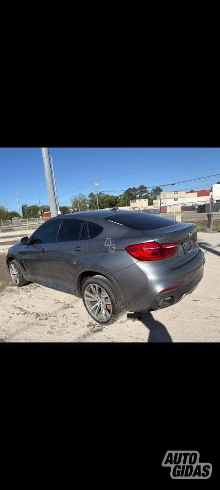 Grey BMW X6 2015 in Klaipeda, with an engine capacity of 4.40 L and mileage of 183 thousand km for 14400 €, photo 19 on AUTOMOTO.COM.LV