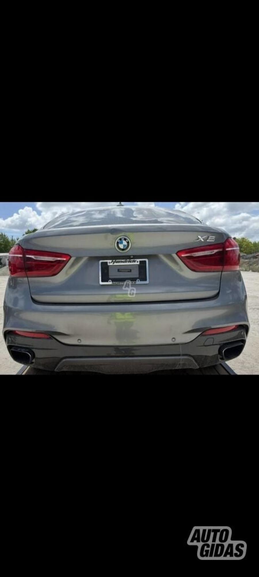 Grey BMW X6 2015 in Klaipeda, with an engine capacity of 4.40 L and mileage of 183 thousand km for 14400 €, photo 20 on AUTOMOTO.COM.LV