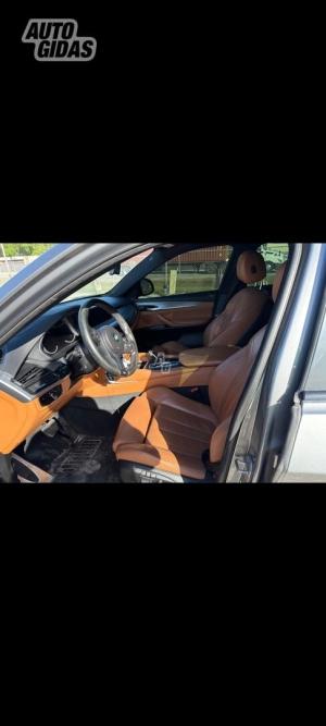 Grey BMW X6 2015 in Klaipeda, with an engine capacity of 4.40 L and mileage of 183 thousand km for 14400 €, photo 24 on AUTOMOTO.COM.LV
