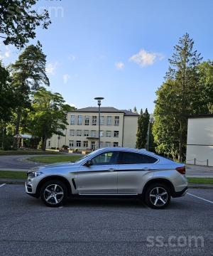 Pelēks BMW X6 2015 Rīga, ar dzinēja tilpumu 3.00 L un nobraukumu 133 tūkst. km par 23900 €, foto 5 vietnē AUTOMOTO.COM.LV