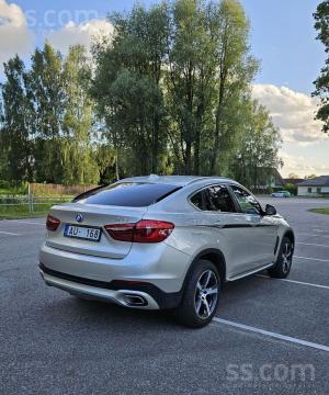 Pelēks BMW X6 2015 Rīga, ar dzinēja tilpumu 3.00 L un nobraukumu 133 tūkst. km par 23900 €, foto 20 vietnē AUTOMOTO.COM.LV