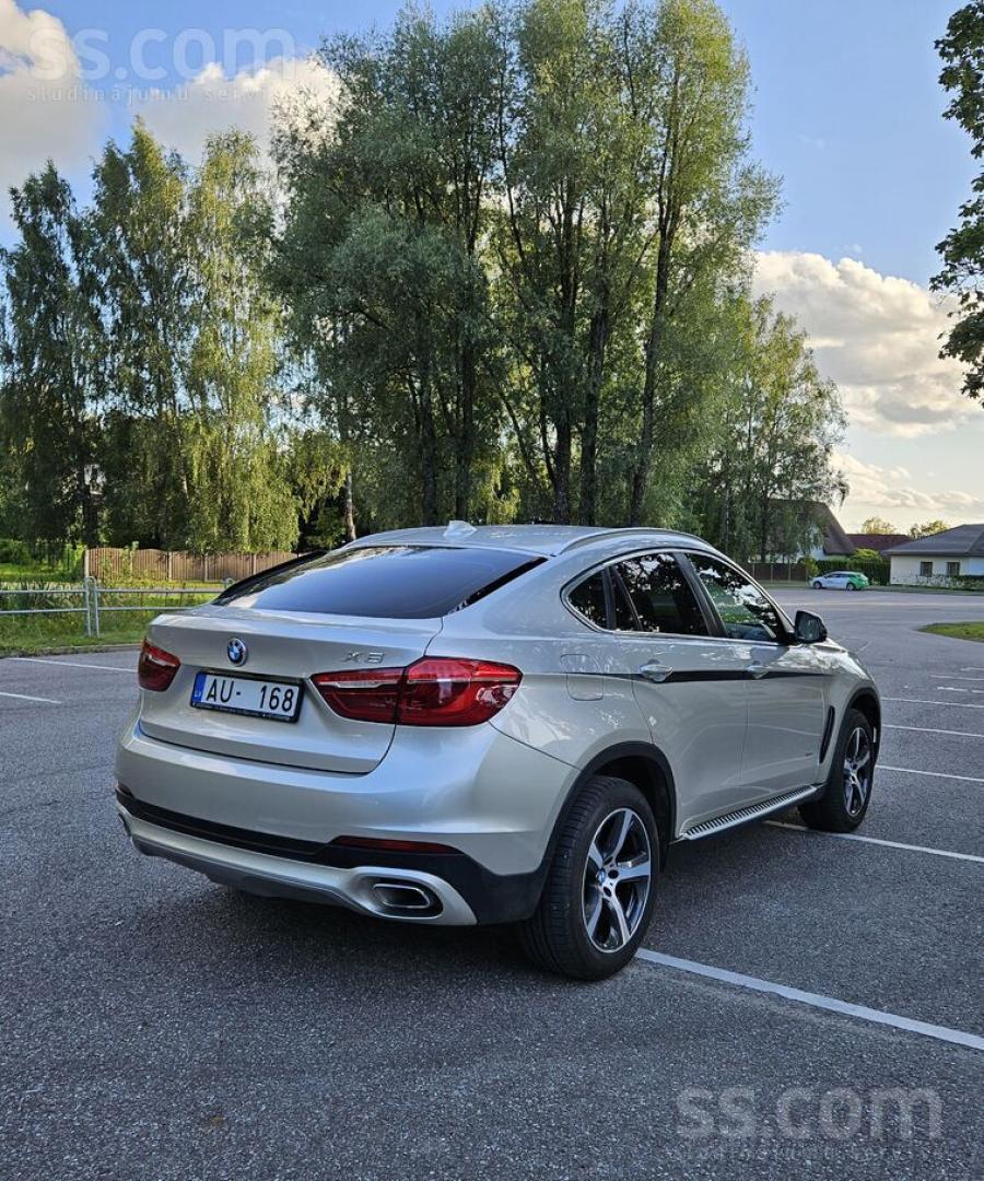 Pelēks BMW X6 2015 Rīga, ar dzinēja tilpumu 3.00 L un nobraukumu 133 tūkst. km par 23900 €, foto 20 vietnē AUTOMOTO.COM.LV