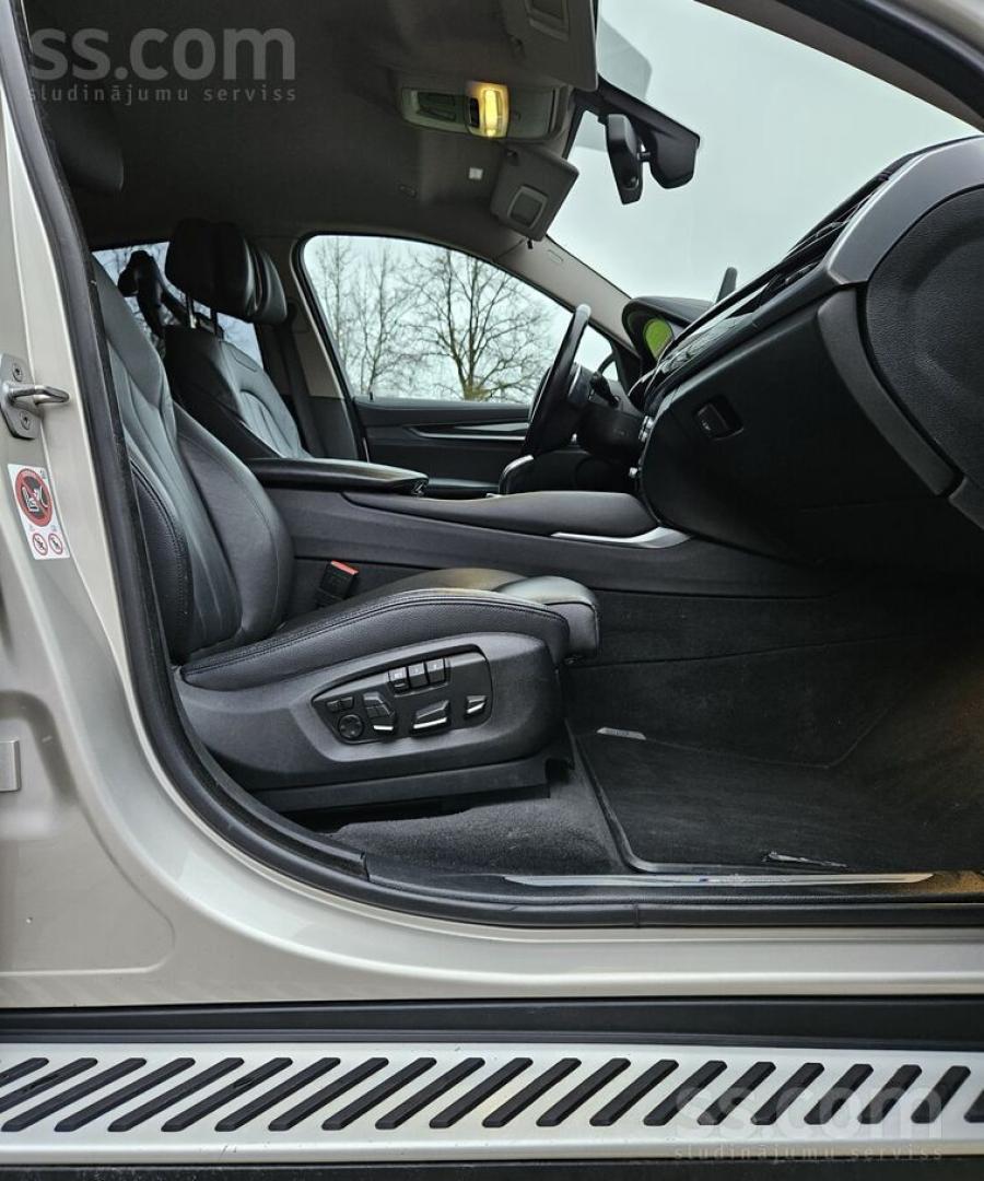 Pelēks BMW X6 2015 Rīga, ar dzinēja tilpumu 3.00 L un nobraukumu 133 tūkst. km par 23900 €, foto 21 vietnē AUTOMOTO.COM.LV