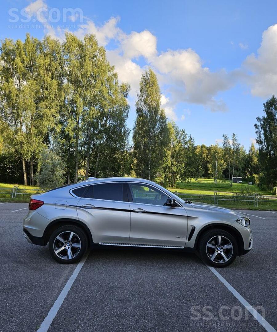 Pelēks BMW X6 2015 Rīga, ar dzinēja tilpumu 3.00 L un nobraukumu 133 tūkst. km par 23900 €, foto 27 vietnē AUTOMOTO.COM.LV