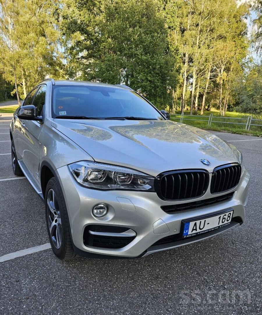 Pelēks BMW X6 2015 Rīga, ar dzinēja tilpumu 3.00 L un nobraukumu 133 tūkst. km par 23900 €, foto 30 vietnē AUTOMOTO.COM.LV