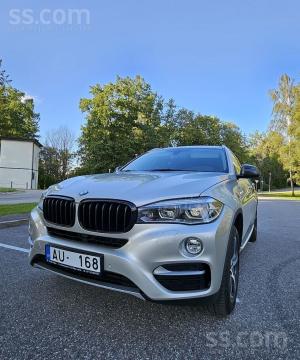 Pelēks BMW X6 2015 Rīga, ar dzinēja tilpumu 3.00 L un nobraukumu 133 tūkst. km par 23900 €, foto 32 vietnē AUTOMOTO.COM.LV