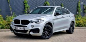 Grey BMW X6 2015 in Vilnius, with an engine capacity of 2.99 L and mileage of 229 thousand km for 19950 €, photo  on AUTOMOTO.COM.LV