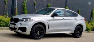 Grey BMW X6 2015 in Vilnius, with an engine capacity of 2.99 L and mileage of 229 thousand km for 19950 €, photo 6 on AUTOMOTO.COM.LV