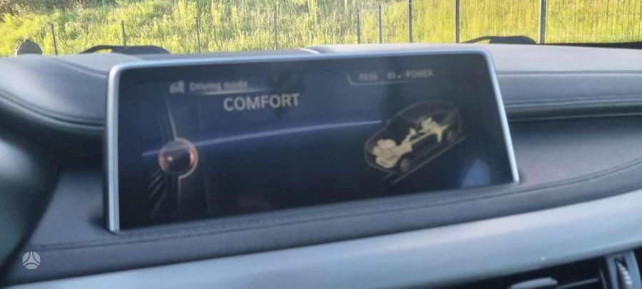 Grey BMW X6 2015 in Vilnius, with an engine capacity of 2.99 L and mileage of 229 thousand km for 19950 €, photo 23 on AUTOMOTO.COM.LV
