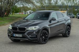 Grey BMW X6 2015 in Riga, with an engine capacity of 3.00 L and mileage of 199 thousand km for 23000 €, photo  on AUTOMOTO.COM.LV