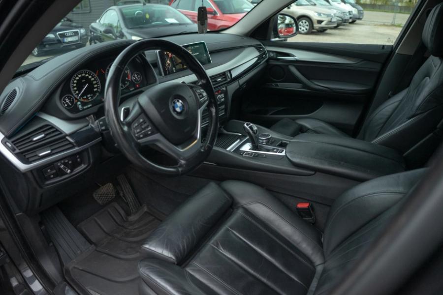 Grey BMW X6 2015 in Riga, with an engine capacity of 3.00 L and mileage of 199 thousand km for 23000 €, photo 10 on AUTOMOTO.COM.LV