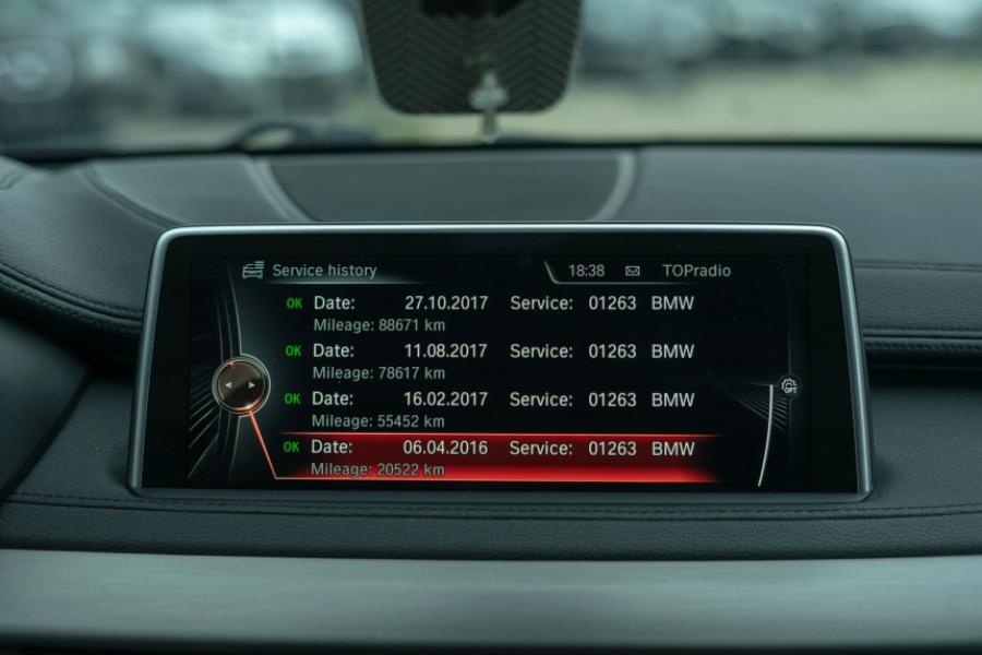 Grey BMW X6 2015 in Riga, with an engine capacity of 3.00 L and mileage of 199 thousand km for 23000 €, photo 36 on AUTOMOTO.COM.LV