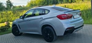 Grey BMW X6 2015 in Vilnius, with an engine capacity of 2.99 L and mileage of 230 thousand km for 19950 €, photo 8 on AUTOMOTO.COM.LV