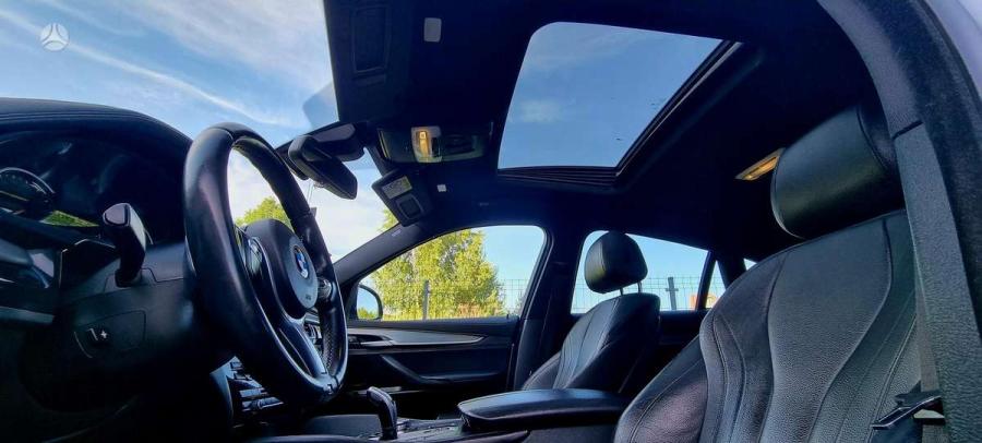 Grey BMW X6 2015 in Vilnius, with an engine capacity of 2.99 L and mileage of 230 thousand km for 19950 €, photo 14 on AUTOMOTO.COM.LV