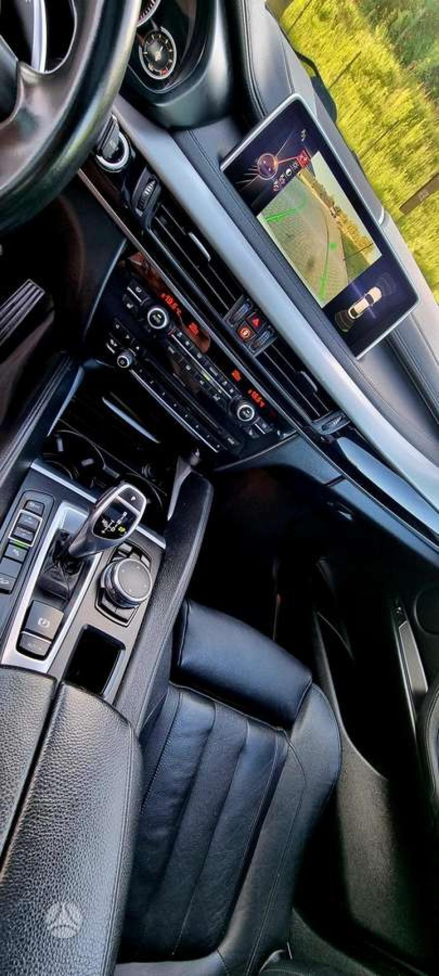 Grey BMW X6 2015 in Vilnius, with an engine capacity of 2.99 L and mileage of 230 thousand km for 19950 €, photo 16 on AUTOMOTO.COM.LV