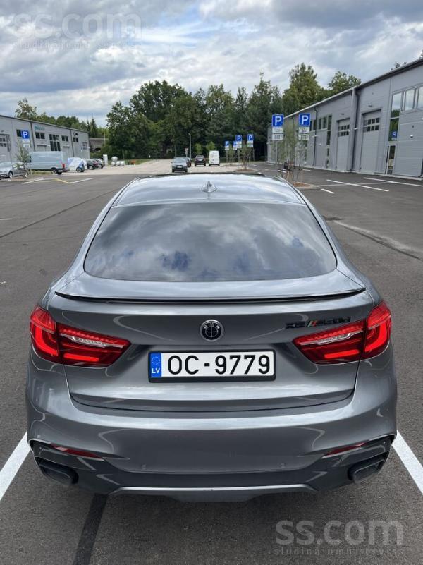 Pelēks BMW X6 2015 Rīga, ar dzinēja tilpumu 3.00 L un nobraukumu 185 tūkst. km par 27500 €, foto 3 vietnē AUTOMOTO.COM.LV