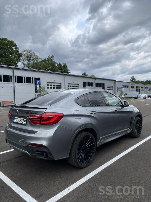 Pelēks BMW X6 2015 Rīga, ar dzinēja tilpumu 3.00 L un nobraukumu 185 tūkst. km par 27500 €, foto 4 vietnē AUTOMOTO.COM.LV