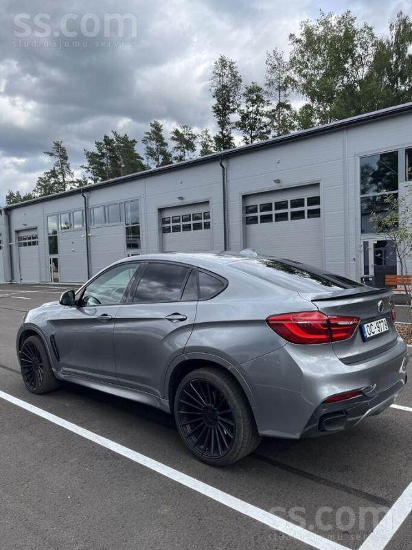 Pelēks BMW X6 2015 Rīga, ar dzinēja tilpumu 3.00 L un nobraukumu 185 tūkst. km par 24000 €, foto 3 vietnē AUTOMOTO.COM.LV