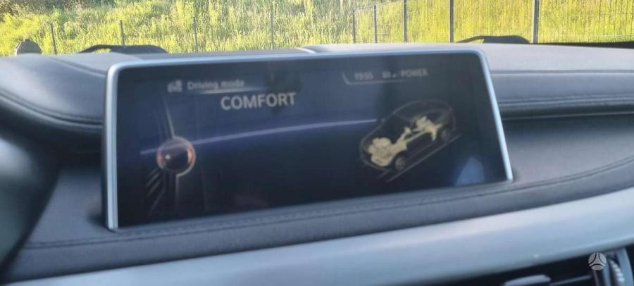 Grey BMW X6 2015 in Vilnius, with an engine capacity of 2.99 L and mileage of 230 thousand km for 19950 €, photo 21 on AUTOMOTO.COM.LV